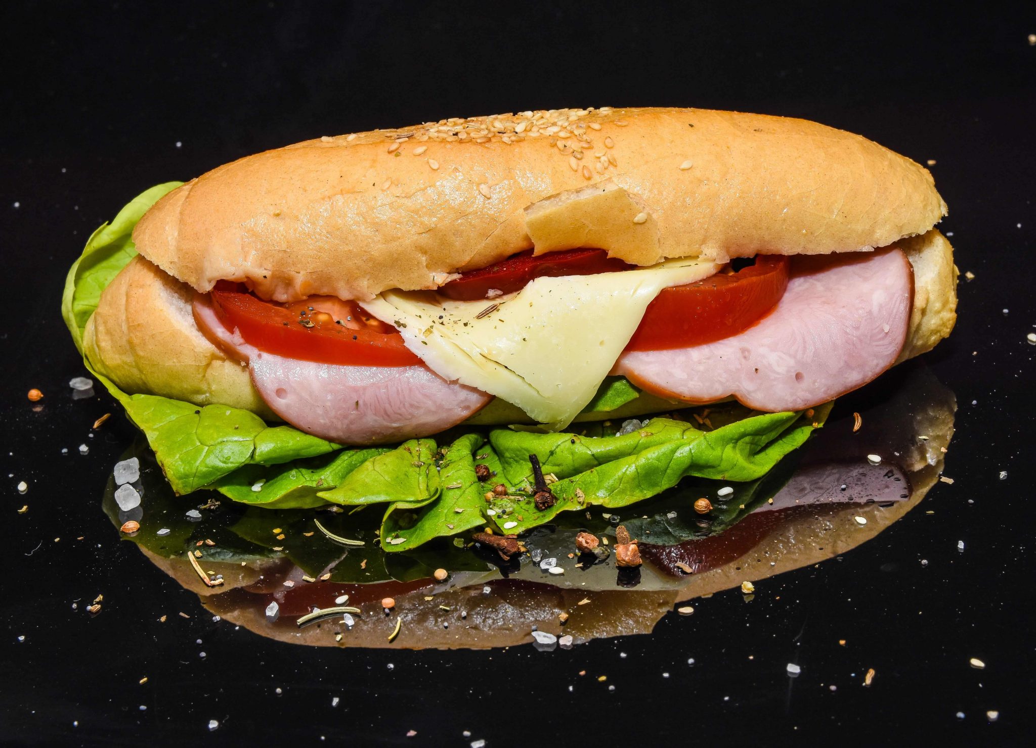 Pauza de Sandwichuri - Sandwich snitel, sunca, salam, jambon, pui, porc